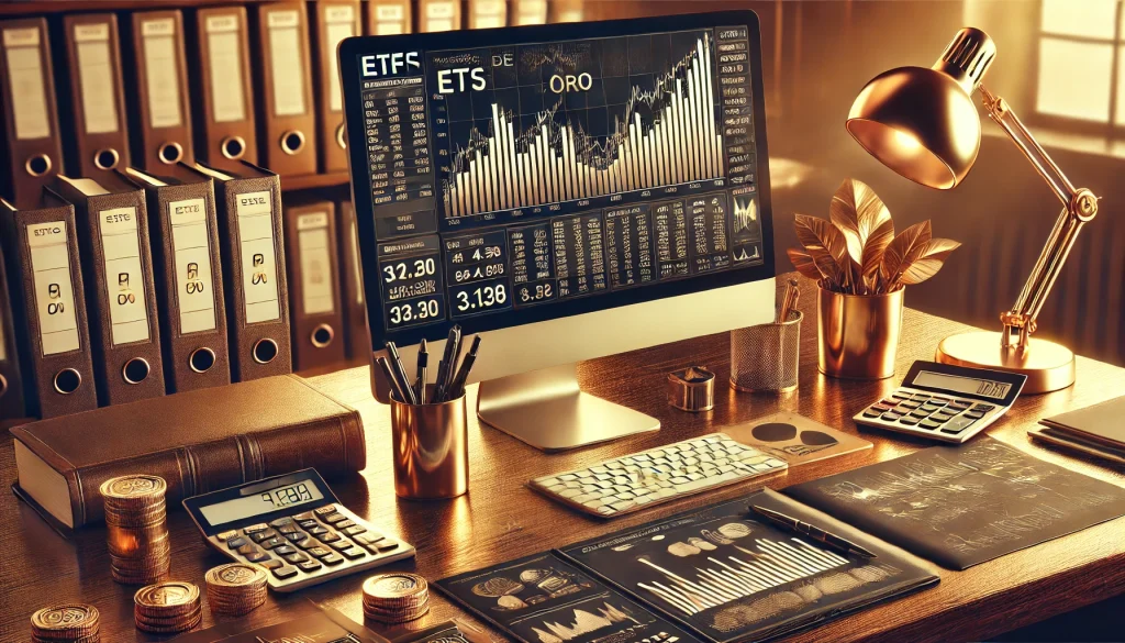 Mejores ETFs de Oro: cuáles son y dónde invertir